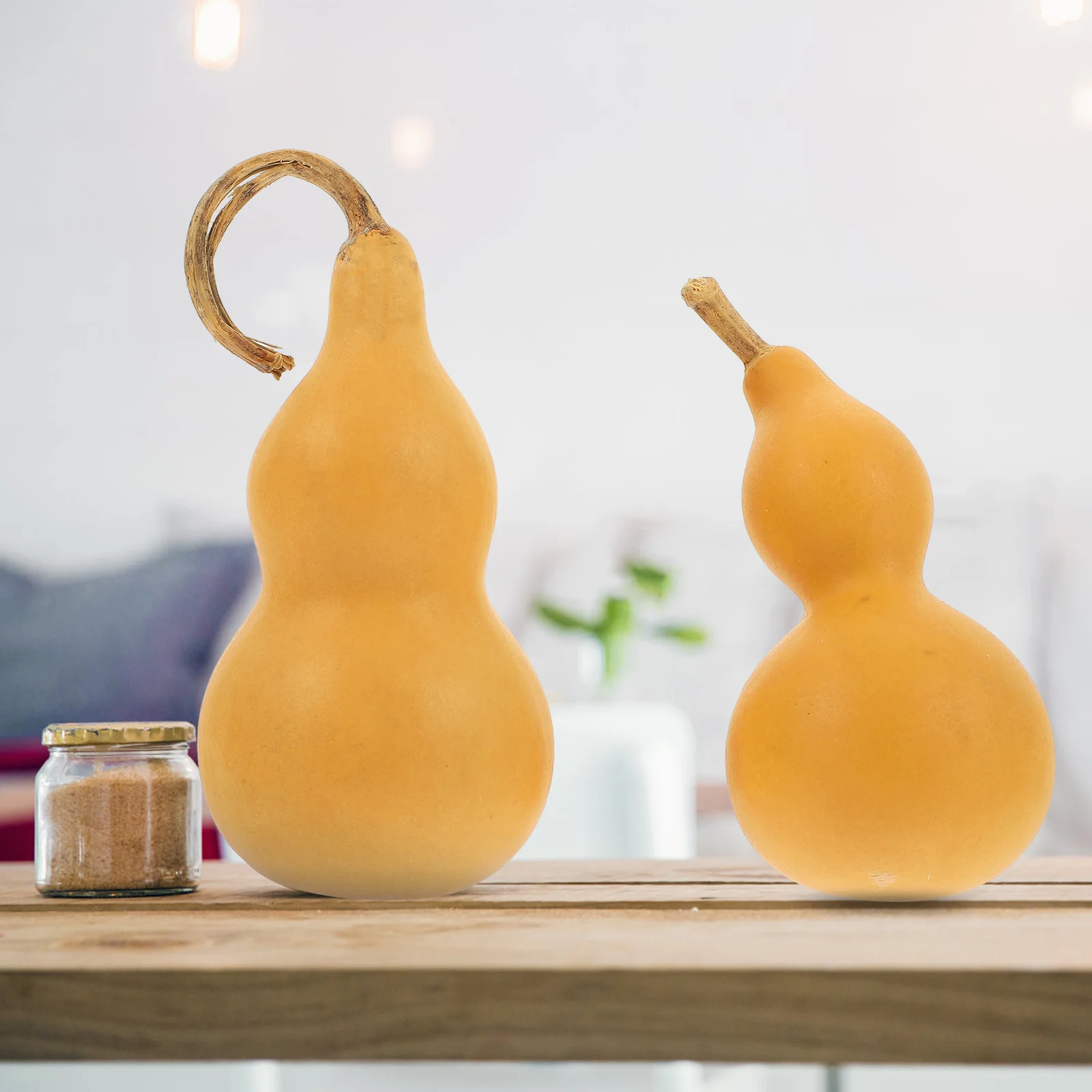 Natural-Gourd-Chinese-Pumpkin-Good-Luck-Wooden-Gourds-Dried-Wine-Bottle ...