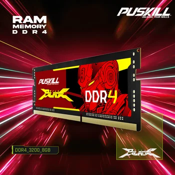 PUSKILL-Memoria Ram DDR4 DDR3L para portátil, 32GB, 16GB, 8GB, 4GB ...