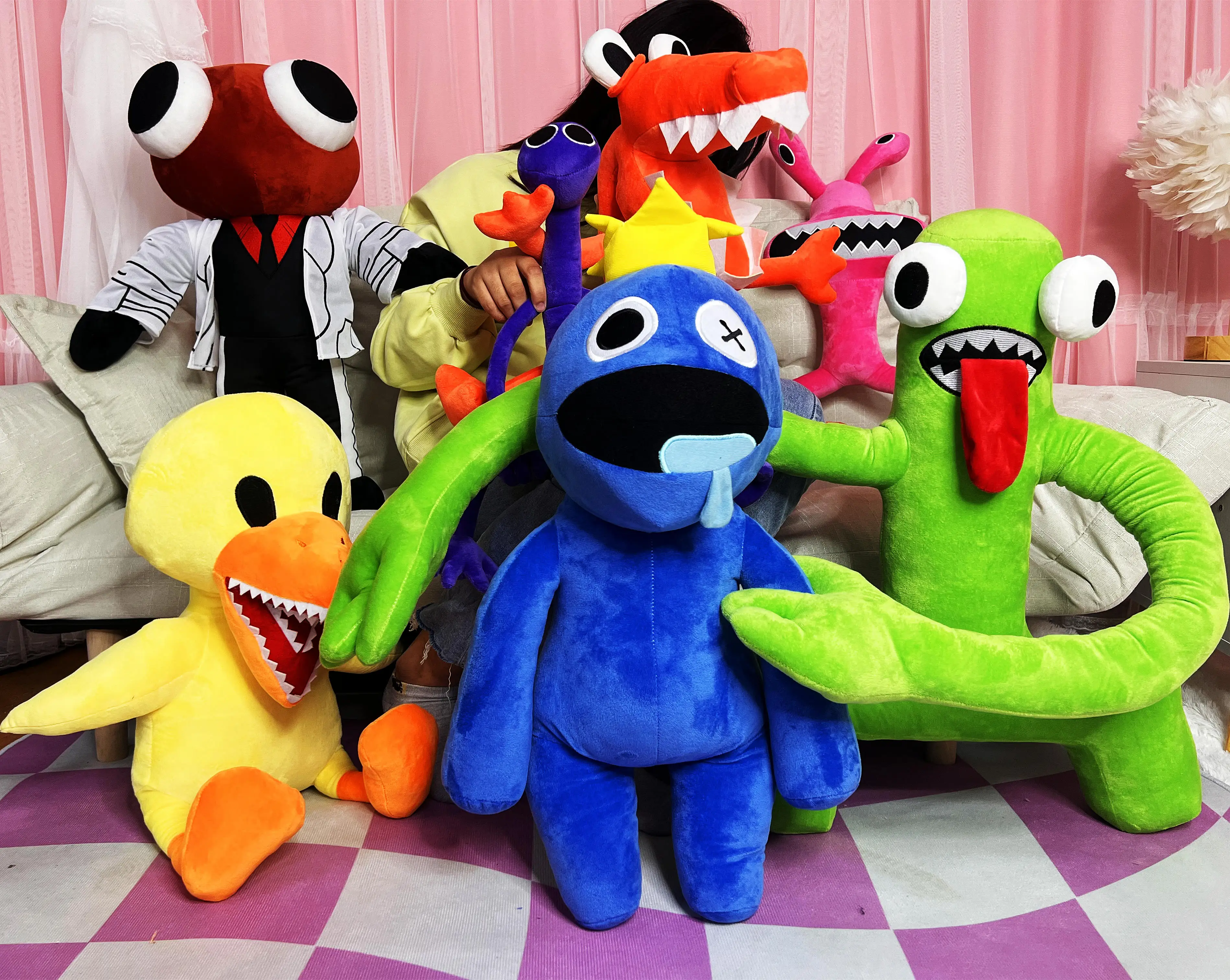 Rainbow Friends Stuffed Animals | Big Stuffed Animal Friends | Rainbow ...
