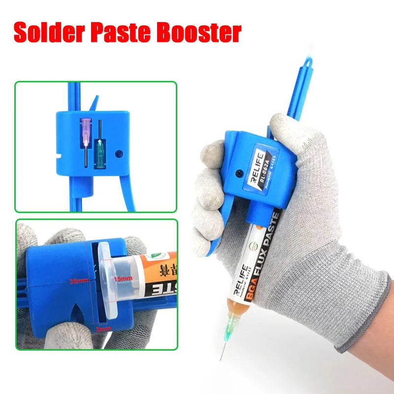 Solder-paste-extruder-Needle-Booster-10CC-Solder-Oil-Support-Glue ...