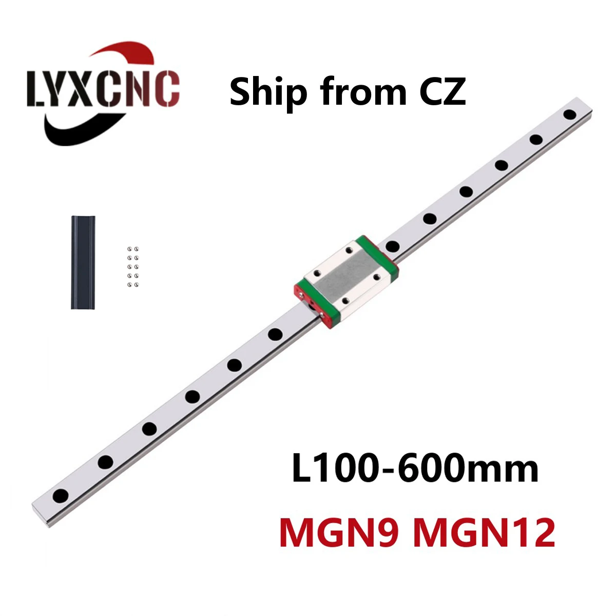 1pcs-Miniature-Linear-Guide-Rail-MGN9-MGN12-100-600mm-With-1pcs-MGN9H ...