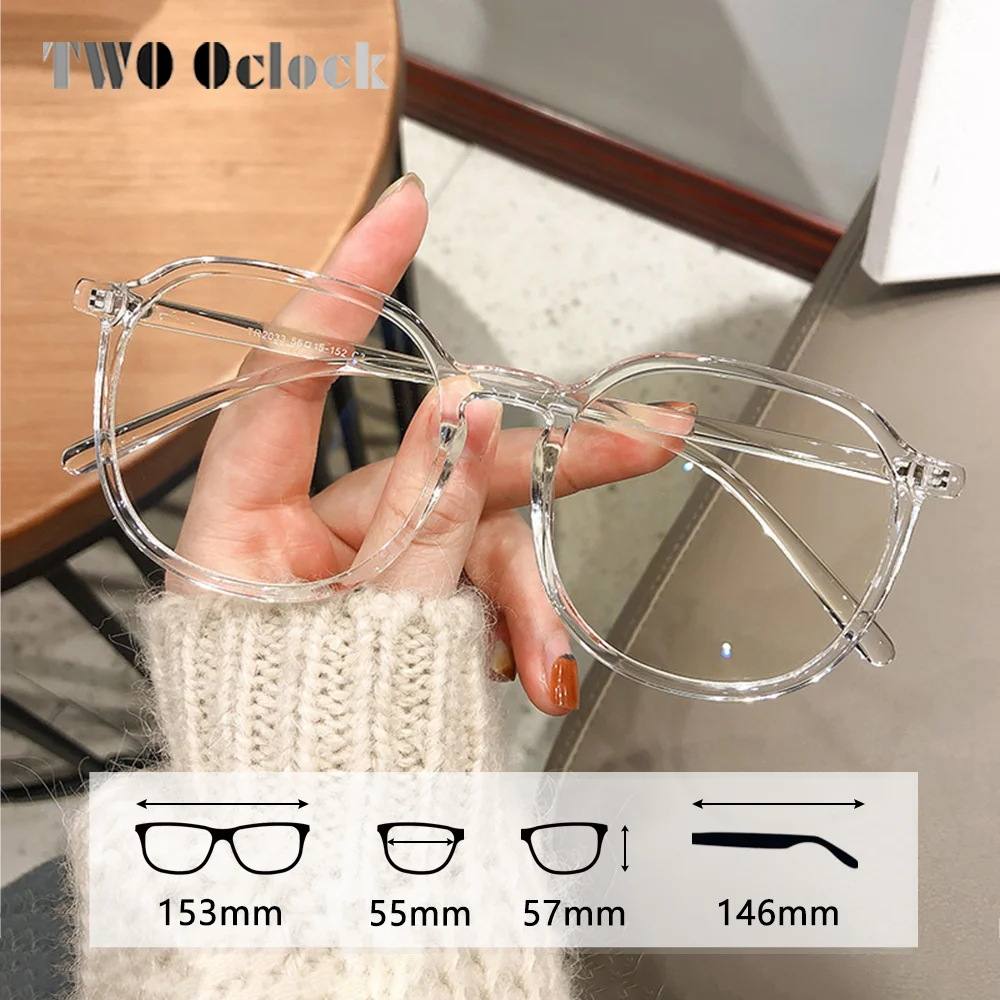 Gafas-transparentes-TR90-de-Corea-para-mujer-montura-grande-a-la-moda ...