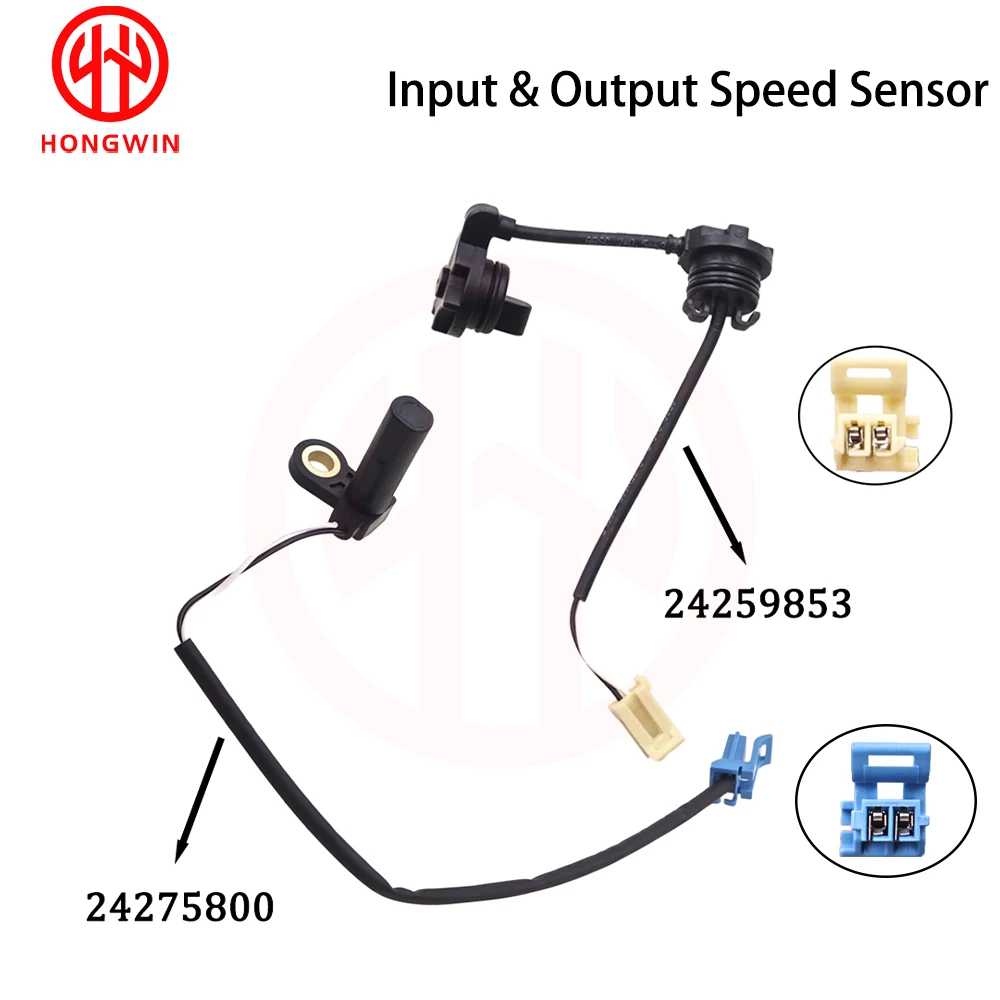 1/2 PCS Transmission Input &Output Speed Sensor 24275800 24259853 For ...