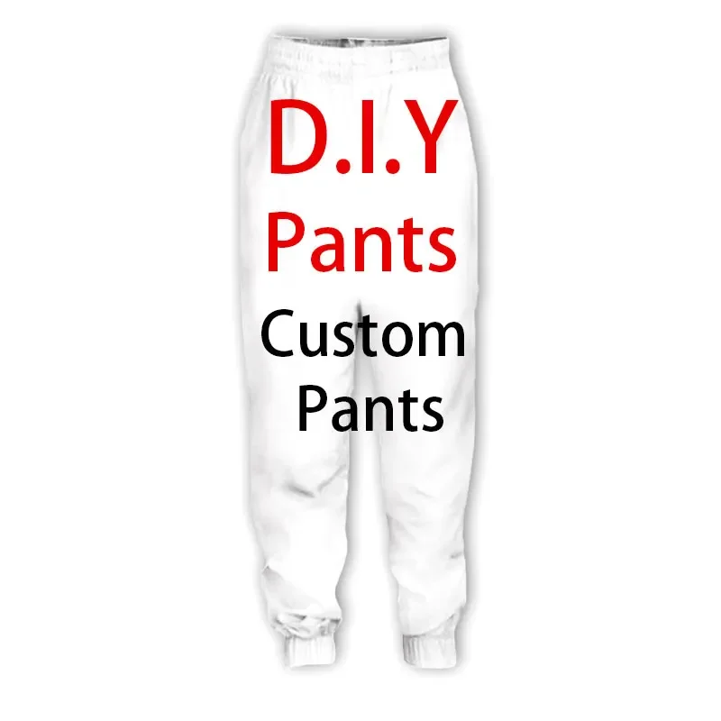 DIY-Custom-Design-Your-Own-Pictures-3D-Print-Casual-Pants-Sports ...