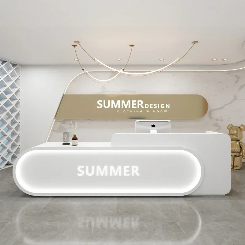 Atril Shop Counter Desk Reception Tables Cash Register Office Desks ...