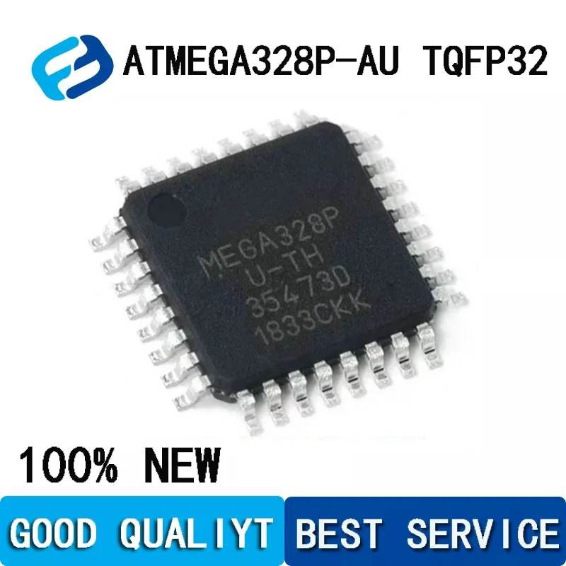 Microcontrolador de ATMEGA328P-AU MEGA328P-AU, circuito integrado Original, Chipset, 100% nuevo ...