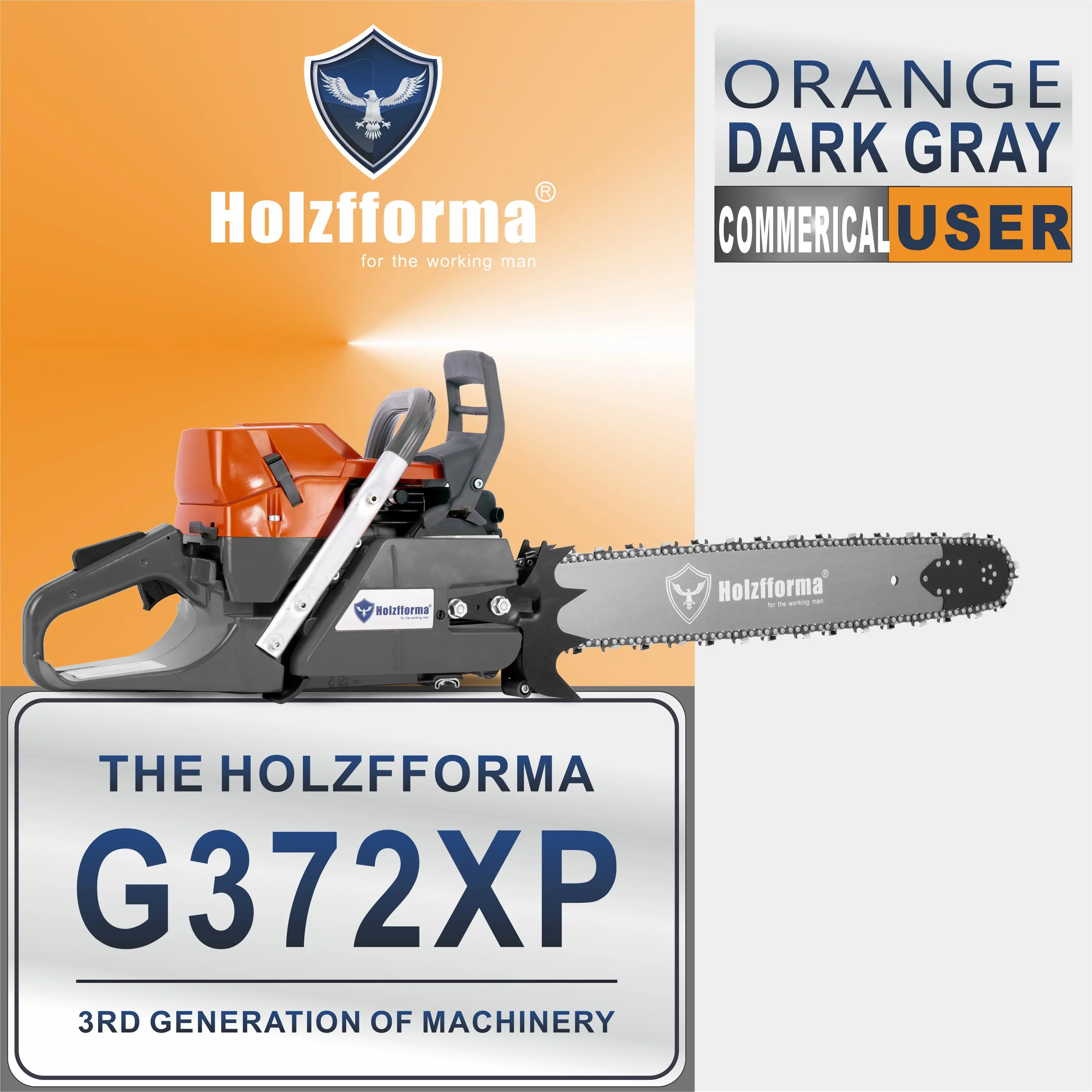 Farmertec 71cc Holzfforma® G372XP Power Head 50mm Bore Without Guide ...
