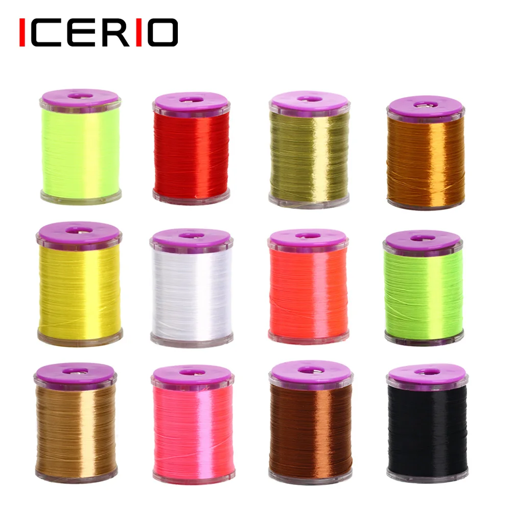 ICERIO-75D-120D-Fly-Tying-Threads-High-Tensile-Waxed-8-0-Nylon-Thread ...