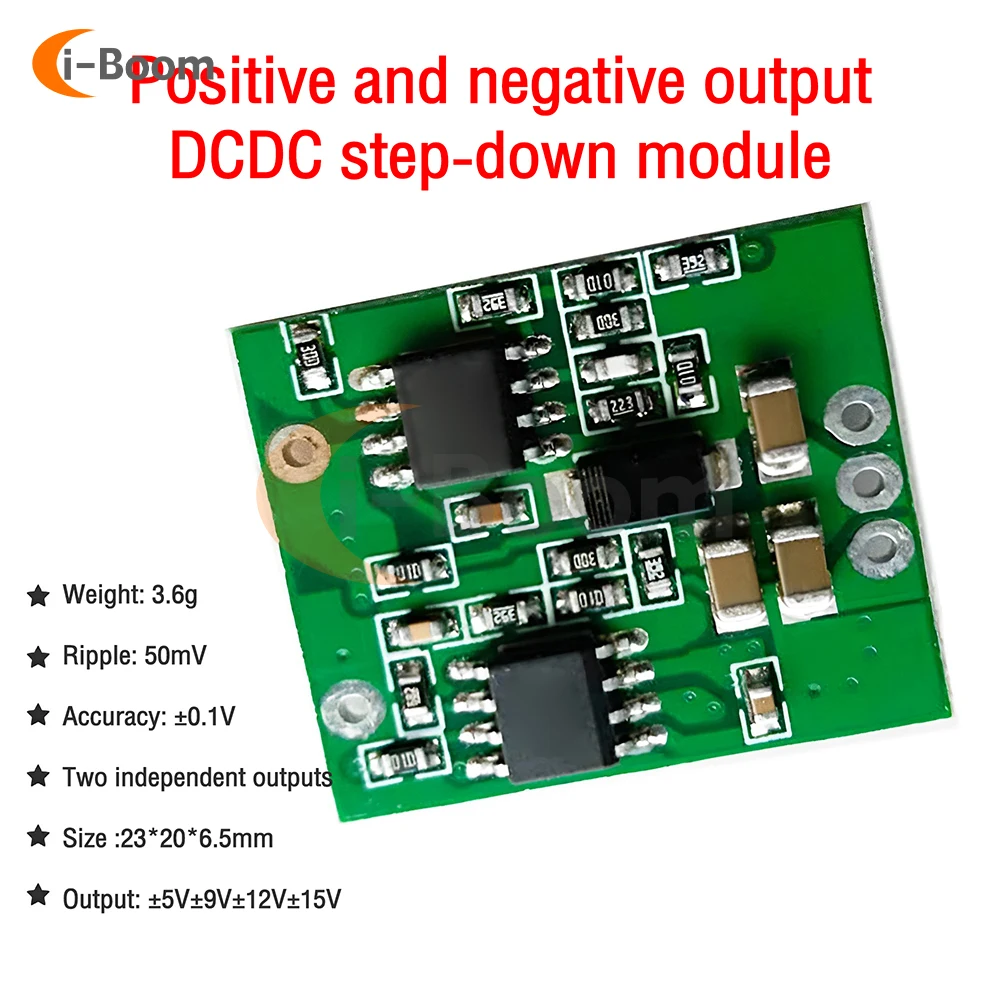 Positive-Negative-Voltage-Output-Step-Down-Module-DC-DC-7-28V-to-5V-9V ...