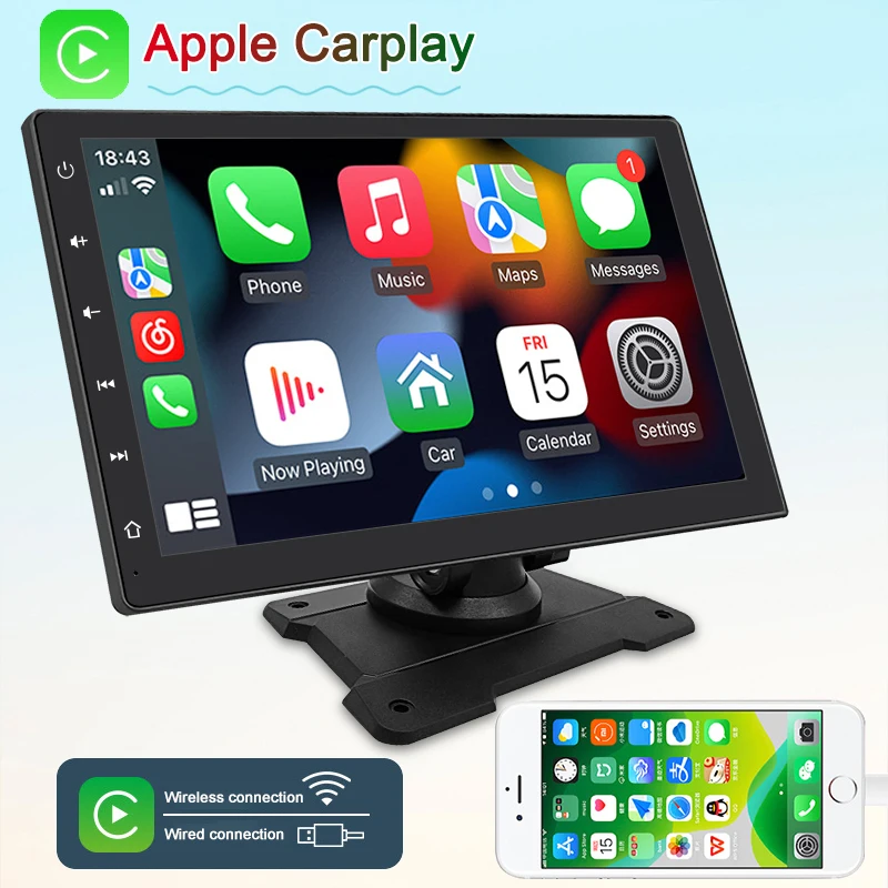 Universal-9-Inch-Car-Radio-Multimedia-Video-Player-Wireless-CarPlay ...