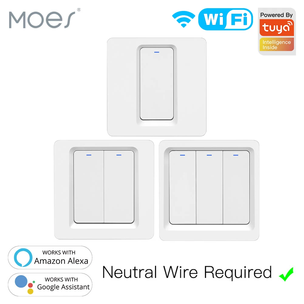 MOES-WiFi-Push-Button-Switch-Neutral-2MQTT-Tuya-Smart-life-APP-light ...