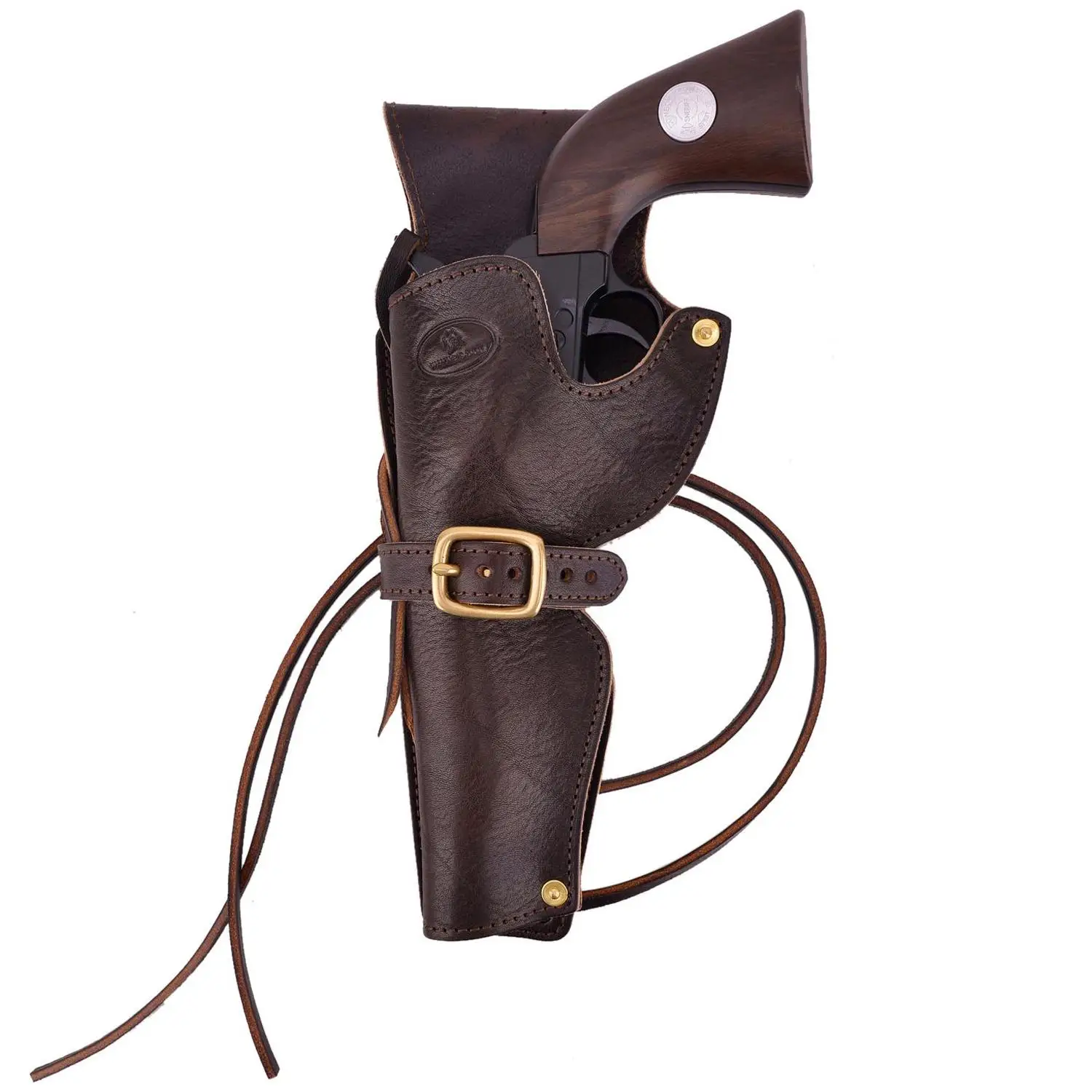 Wayne-Dog-Genuine-Leather-Revolver-Holster-Cowboy-Western-Gun-Holsters ...