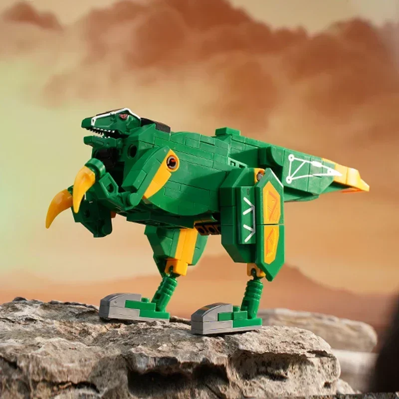Bloques de construcción Keeppley Zyuden Sentai Kyoryuger Tyrannosaurus ...