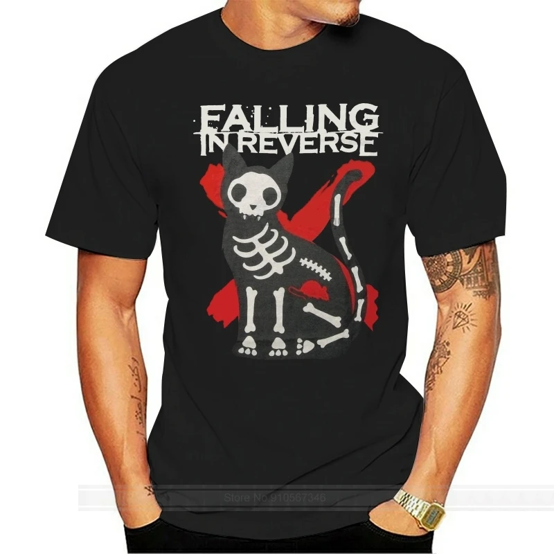 Falling-In-Reverse-Men-s-Structure-Slim-Fit-T-Shirt-Cool-Cotton-Tee ...