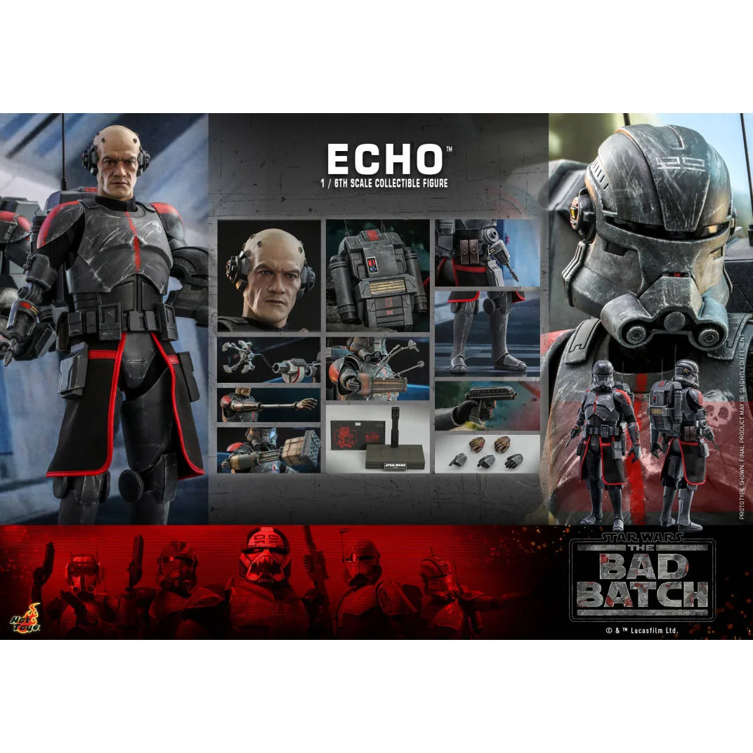HOTTOYS-TMS042-100-Original-Echo-Bad-Batch-STAR-WARS-1-6-personaje-de ...