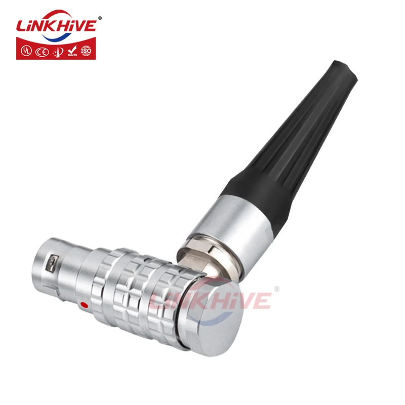 THG Compatible with Lemo FHG 90-degree Right-angle Male Plug 0B 1B 2B ...