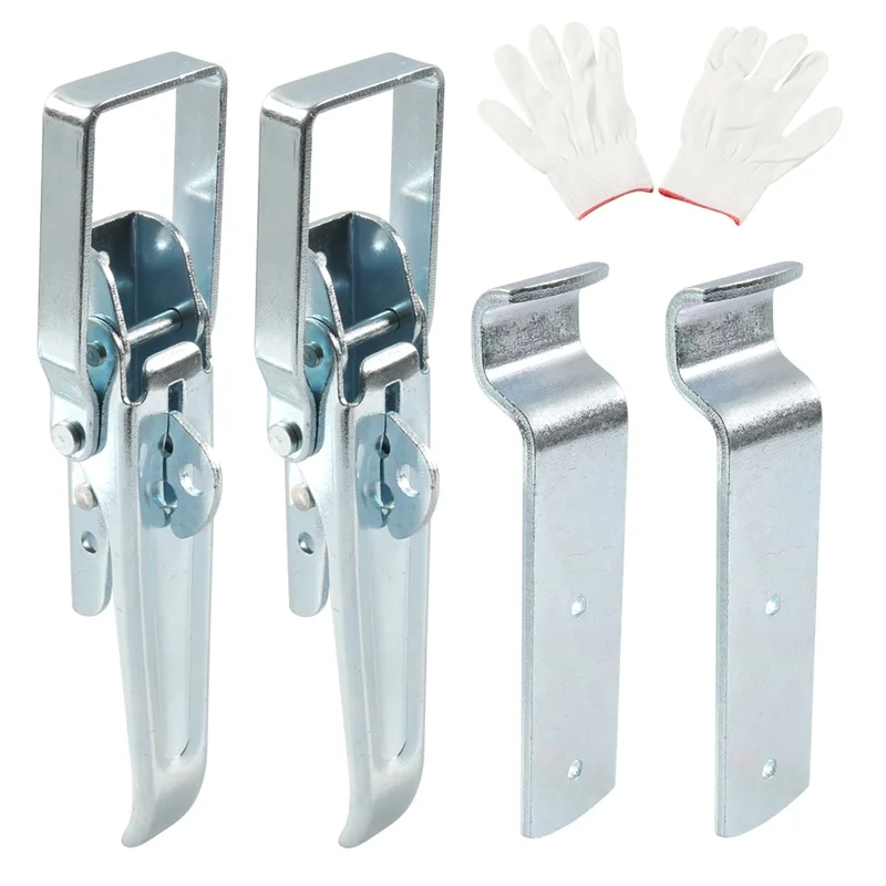 2 Pcs Trailer Gate Latch Handle Parts RV Trailer Lift Gate Latches Door ...