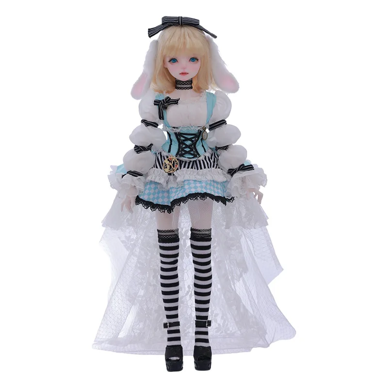 New Design Alice BJD Doll 1/4 Minifee Girl Active Line E Chest Body ...