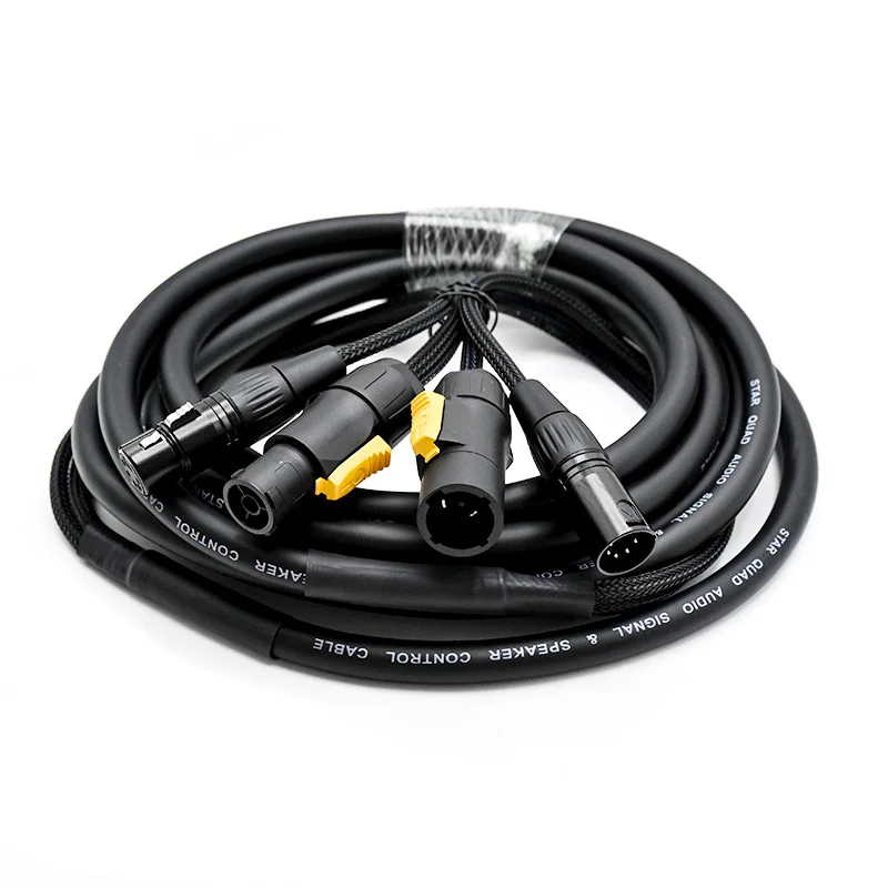 Cable combinado Truecon DMX de 5 pines con clasificación IP65, 1m, 1,5m ...