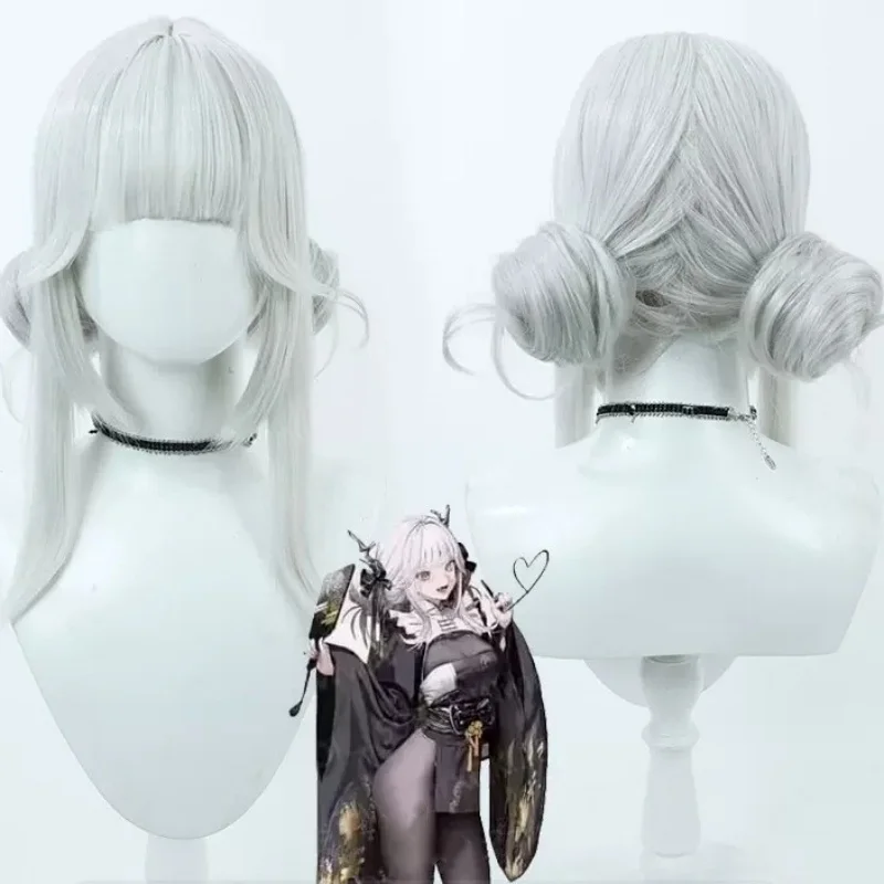 Silver-White-Blanc-Cosplay-Wig-Nikke-Goddess-of-Victory-Bunny-Girl ...