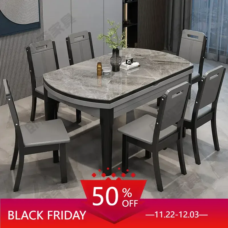 Rectangular Dining Slate Kitchen Simple Table Chairs Kitchen Restaurant ...