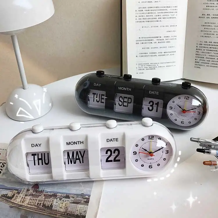 Old Flip Alarm Clocks