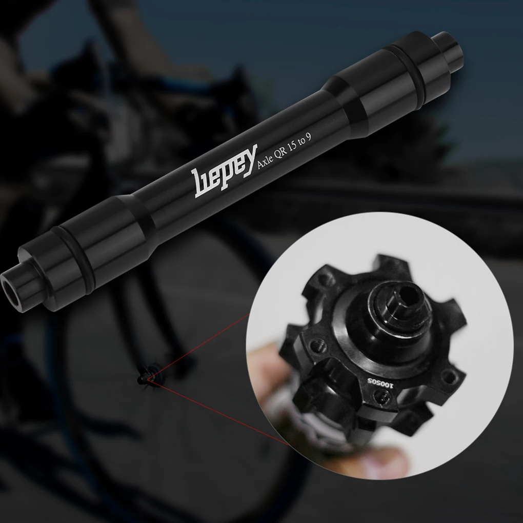 15mm-To-9mm-Bike-Front-Wheel-Thru-Axle-Adapter-MTB-Bicycle-Quick ...