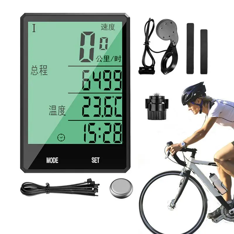 Bicycle-Speedometer-2-8in-LCD-Display-Bicycle-Speedometer-And-Odometer ...