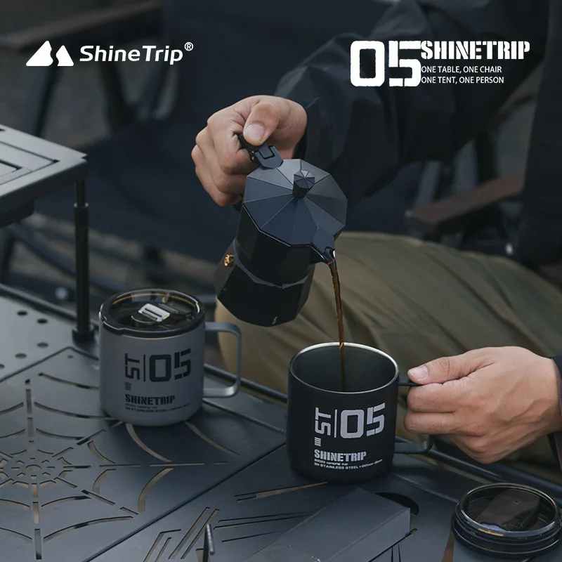 350ml-Stainless-Steel-Coffee-Cup-Tactical-Mug-with-Lid-Sealed-Double ...