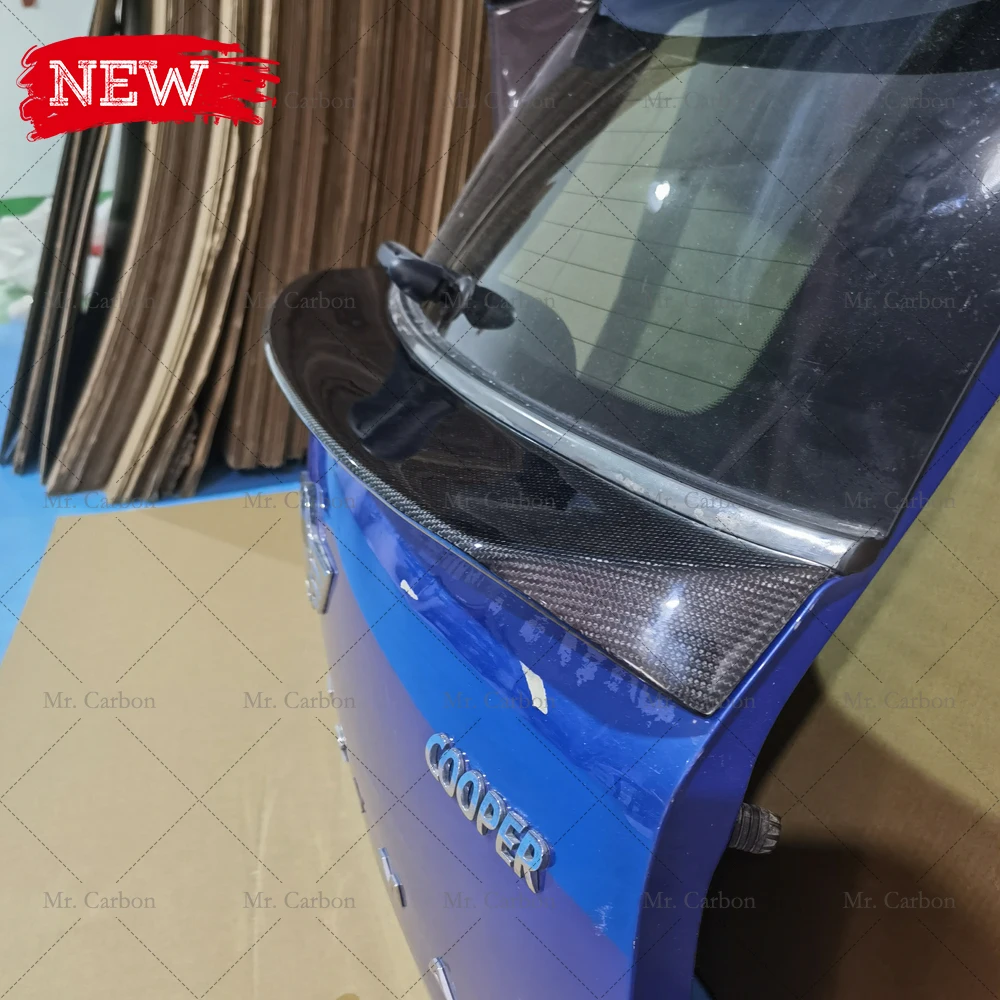 MIDDLE DUCKTAIL WING LIP FOR MINI COUNTRYMAN R60 COOPER/S/JCW CARBON ...