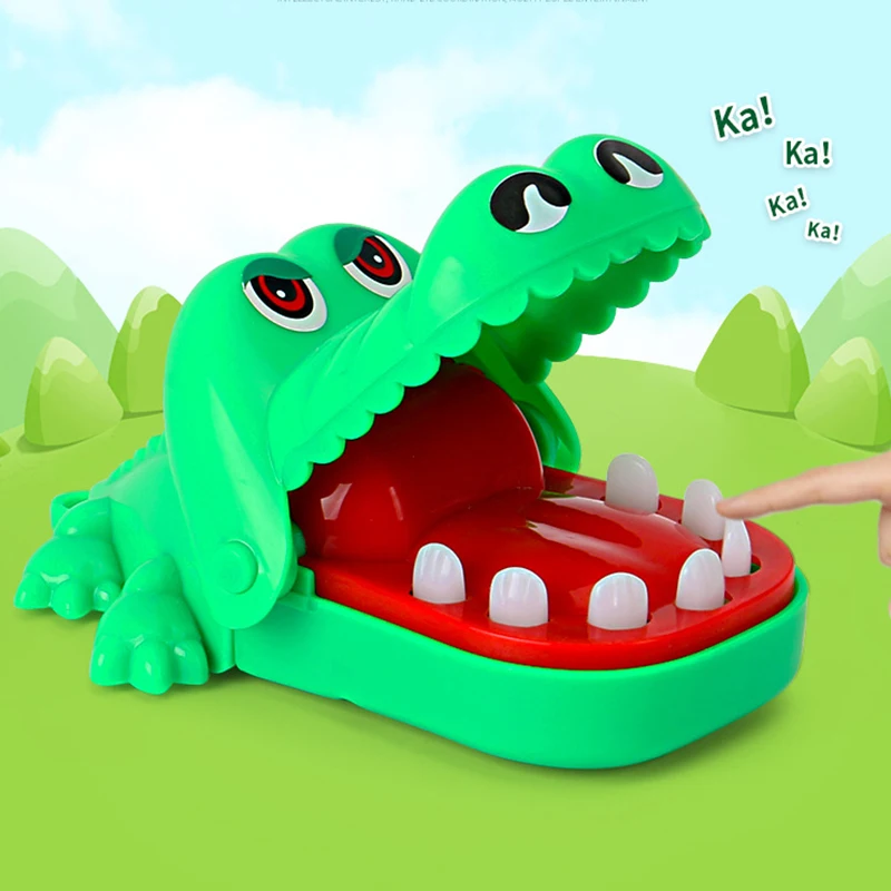 Scary-Toy-Hand-biting-Crocodile-Trick-Decompression-Alligator-Game ...