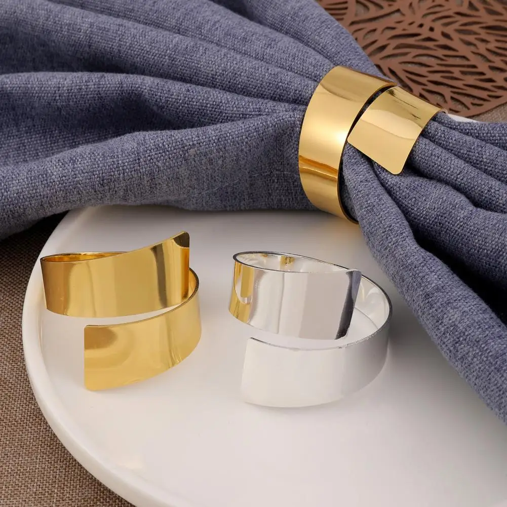 Napkin-Clip-Burr-free-Napkin-Ring-Elegant-Irregular-Shape-Napkin-Rings ...
