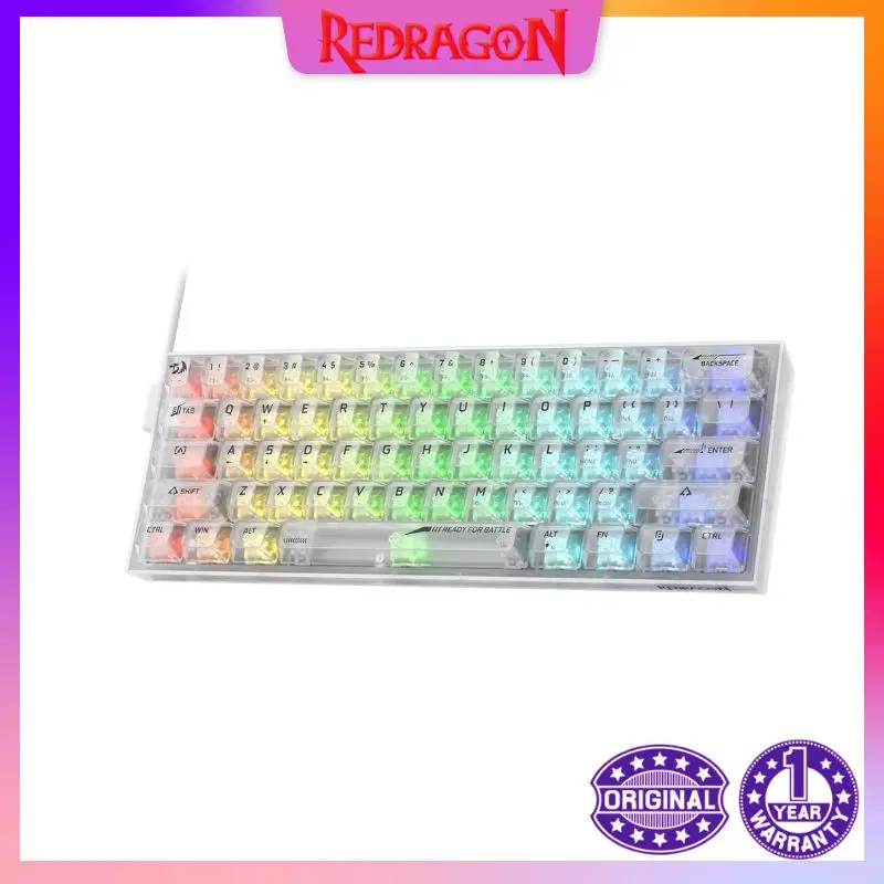 Redragon-K617-SE-60-Wired-RGB-Gaming-Keyboard-61-Keys-Compact-Full ...