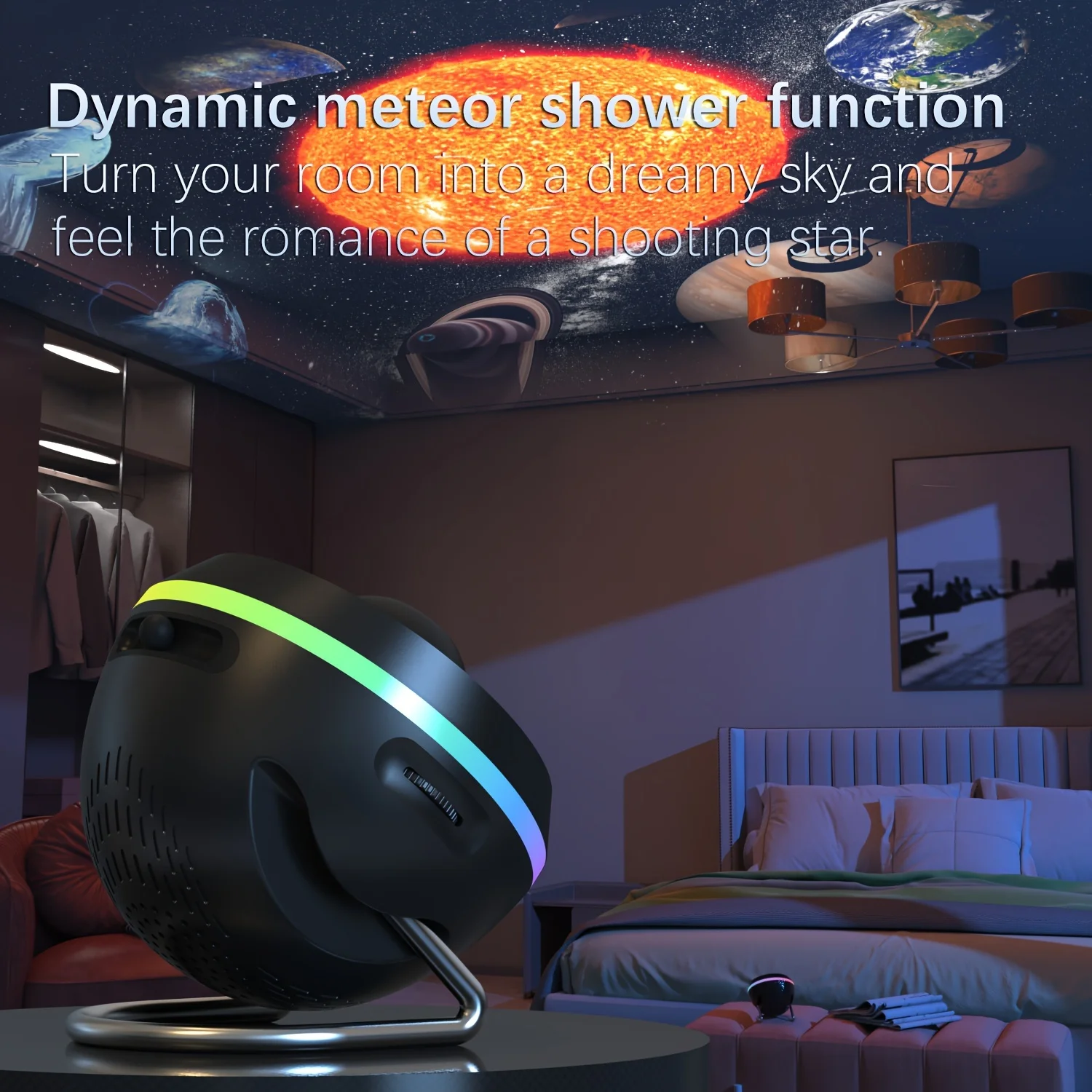 13-in1-Ultra-Clear-Galaxy-Projector-USB-Power-RGB-Night-Light-Rotary ...