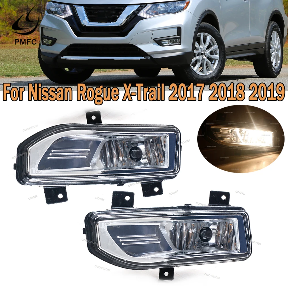 PMFC for Nissan x trail t32 2017-2019 LED Fog Light Rogue X-Trail ...