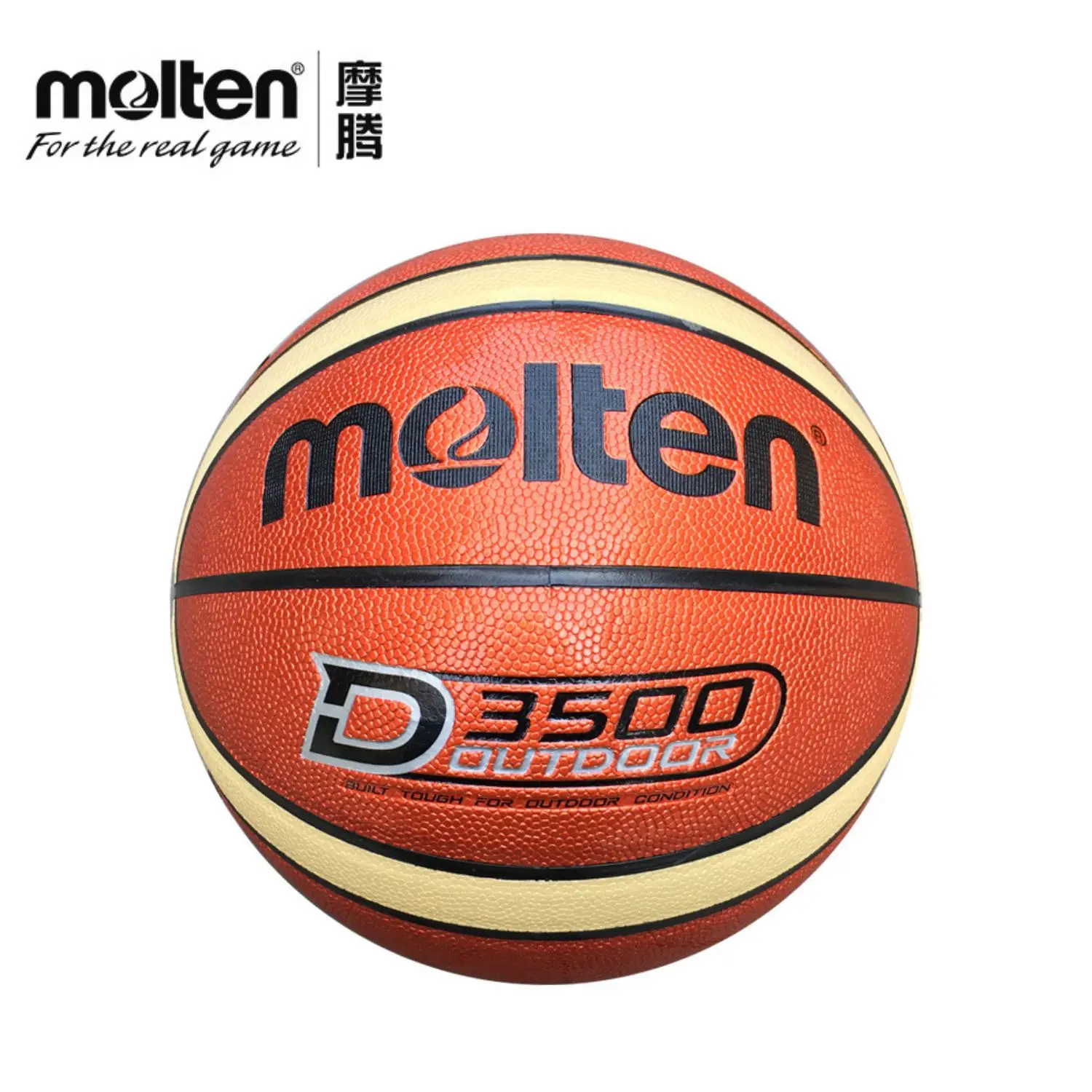Original Molten B6D3500 Basketball Soft Touch Rubber and Faux Leather ...