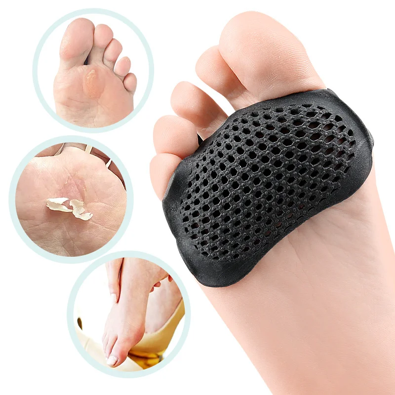 2PCS Silicone Gel Insoles Toe Separator Thumb Valgus Orthopaedic Foot ...