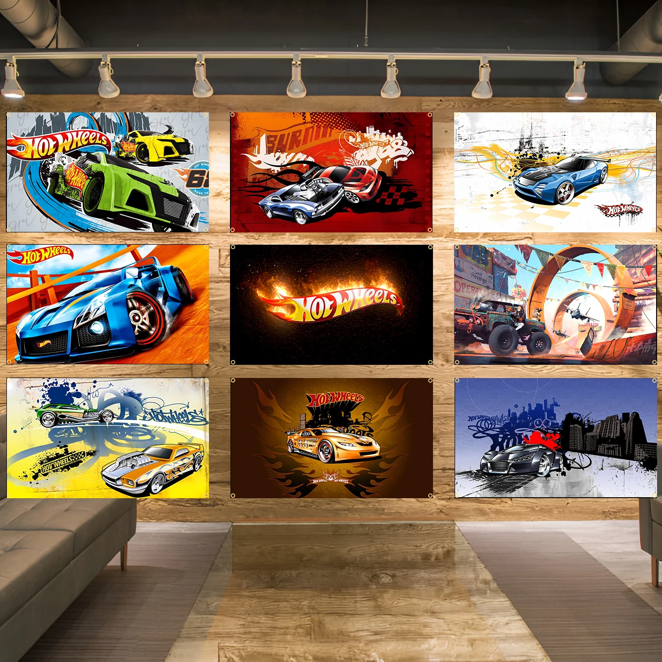 Bandera-de-Hot-Wheels-de-90x150cm-3x5-pies-banderas-de-coche-de ...
