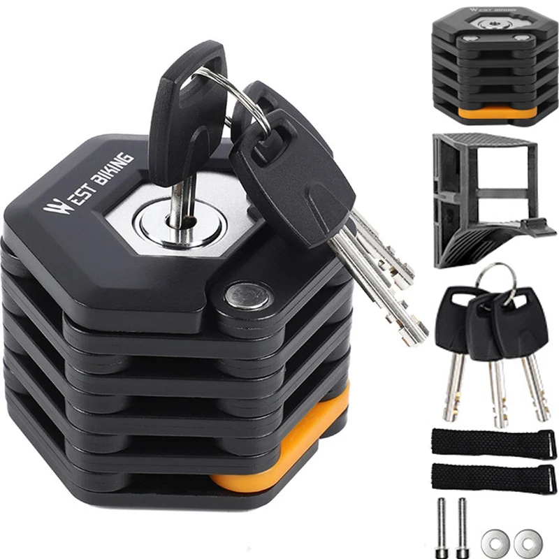 Foldable-Bicycle-Hamburg-Lock-Password-Bike-Lock-Bike-Chain-Lock-Alloy ...