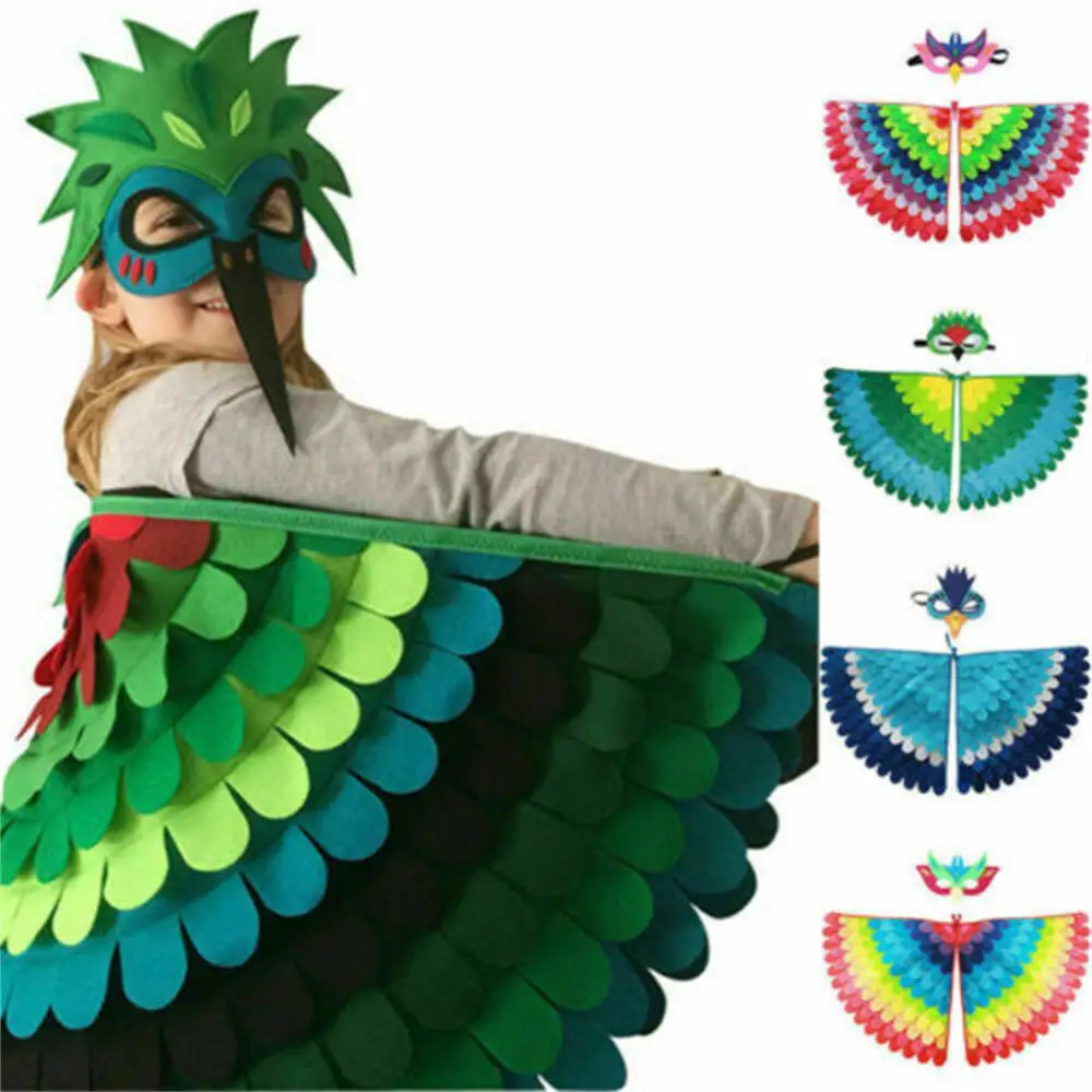 Bird Costume Wings Children | Owl Costume Children | Child Costume Bird ...