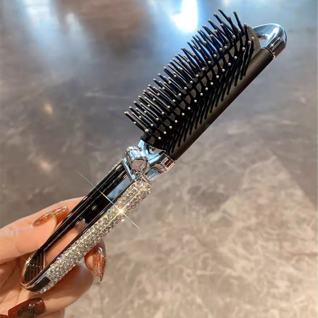 High-appearance-level-air-cushion-folding-comb-artificial-diamond-set ...