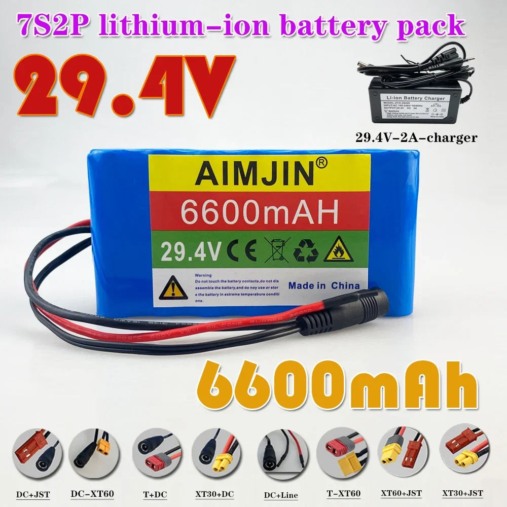 7S2P-29-4V-6600mAh-High-Capacity-Battery-Motorcycle-Tricycle-Drone ...