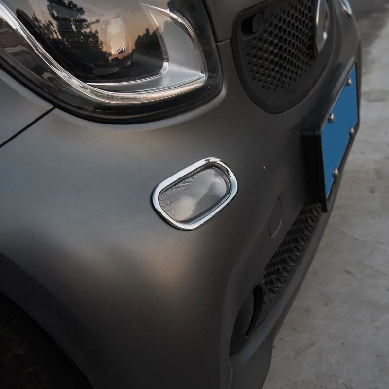 For Smart 453 Fortwo Car Front Bumper Turn Signal Light Bezel Frame ...
