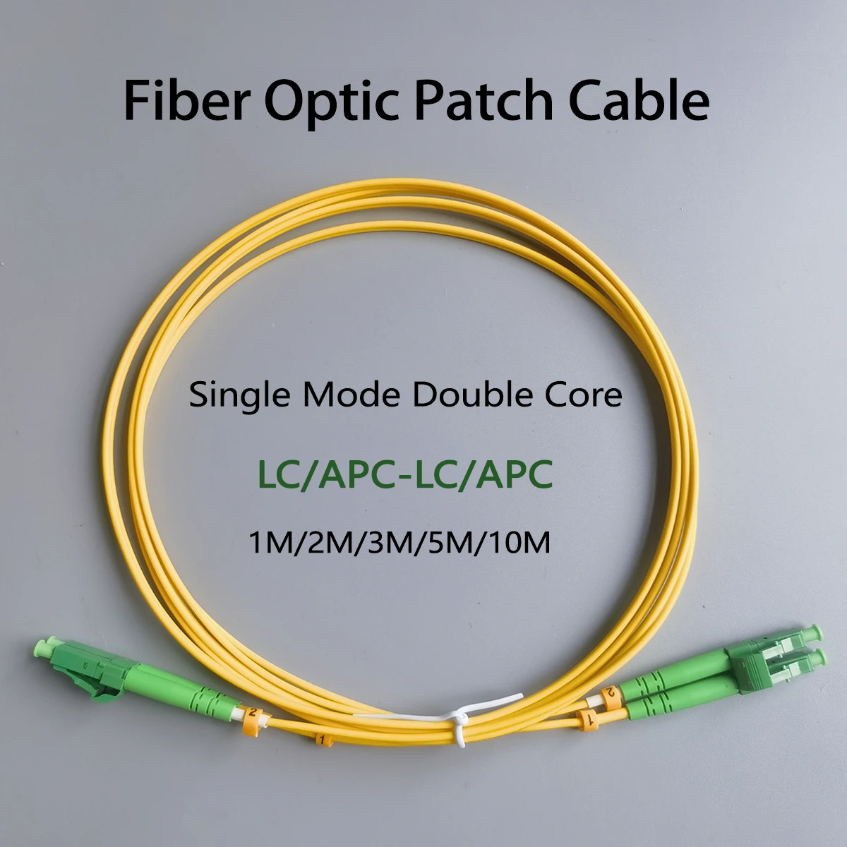 Duplex Mode Optic Patch Cord Cable 2.0mm G657A1 LSZH FTTH LC/APC-LC/APC ...