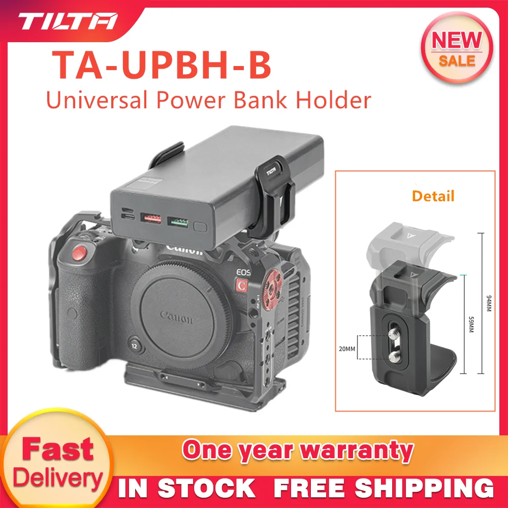 TILTA-TA-UPBH-B-Universal-Power-Bank-Holder-Camera-expansion-bracket ...