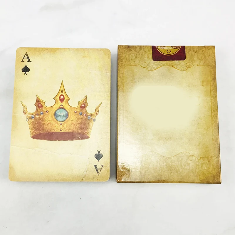 Retro Creative Playing Card Collection Card Game Paper Cards Game ...