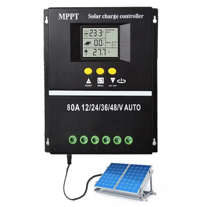 Solar-Energy-Controllers-Multi-Function-Solar-Controller-With-Dual-USB ...