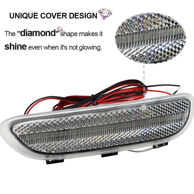 2PCアンバーE46 E36 E90 E91 E60 E61 E81 E82 LEDサイドマーカーランプBMW E87 E88 E92 E93 X1 E84 X3 E83｜自動車、オートバイ