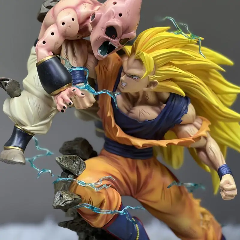Dbz Goku Ssj3 Vs Kid Buu