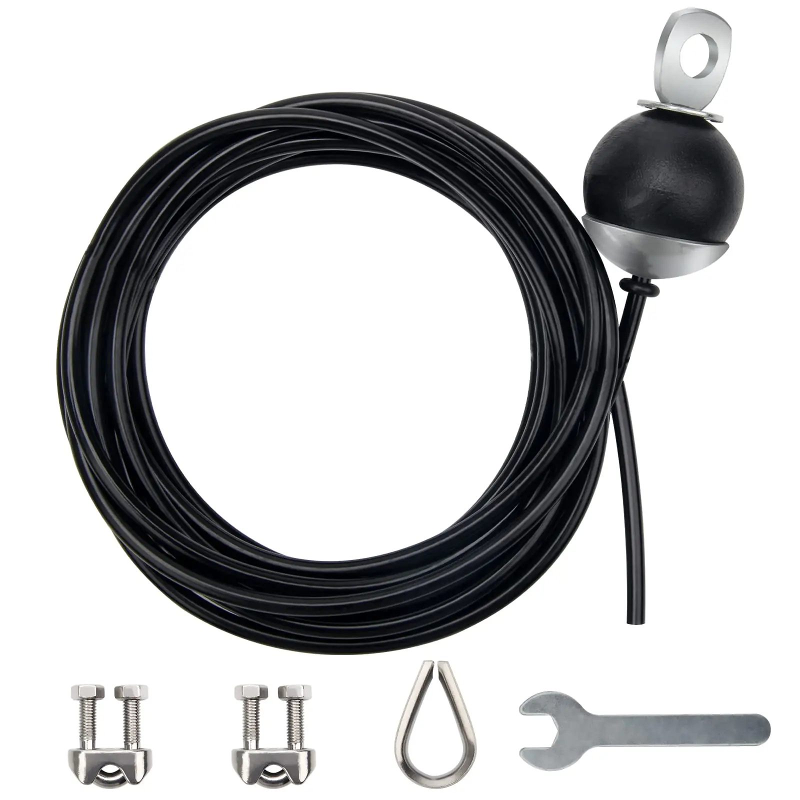 2M-2-5M-3M-4M-Fitness-Pulley-Replacement-Cable-Thick-5mm-Heavy-Duty ...